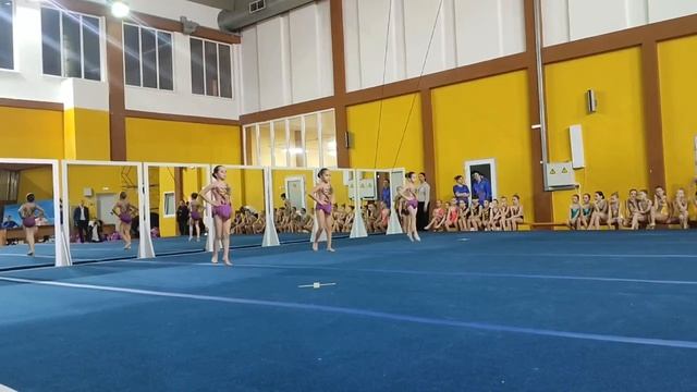 ТР 2 юн. разряд, Миндина - Фрезе - Рожкина, ШСА «Пирамида-Гурьевск», Комбинированное упражнение