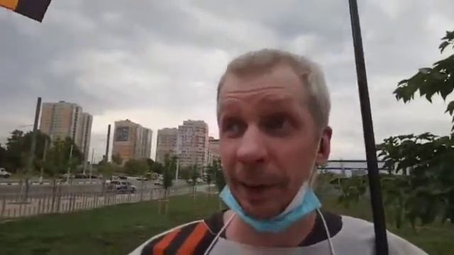 Акция НОД ЮФО: Серия одиночных пикетов и сбор подписей/07.08.21/Новороссийск