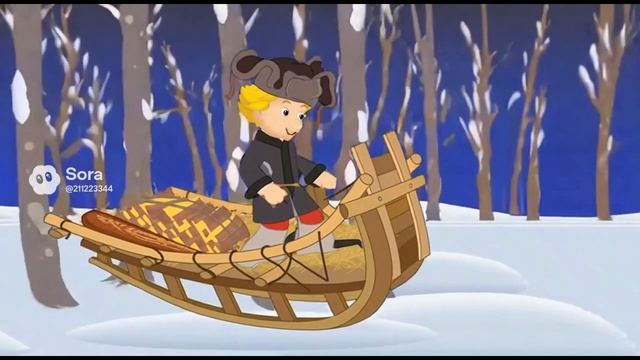 ВЕСЕЛАЯ ПЕСЕНКА ПРО СИНИЙ ТРАКТОР В СНЕГУ И ВАНЮ! КАТАЕМСЯ НА САНКАХ 2026 ДОБРЫЕ ПЕСЕНКИ