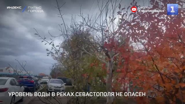 Уровень воды в реках Севастополя не опасен