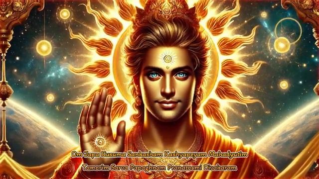 Утренняя мантра Сурьи.