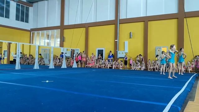 ТР 2 юношеский разряд, Молчанова - Довыденко - Довыденко, МАУДО ДТДиМ, Комбинированное упражнение