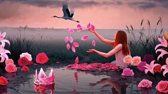 Pink (В розовых зарослях розовых лилий..) Версия 1. Музыкальная композиция на стихи Андрея Субботина