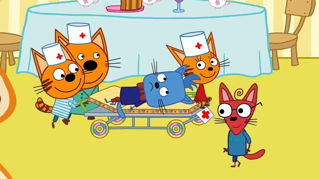 Три Кота Мультфильм Доктор 💉🐈💊