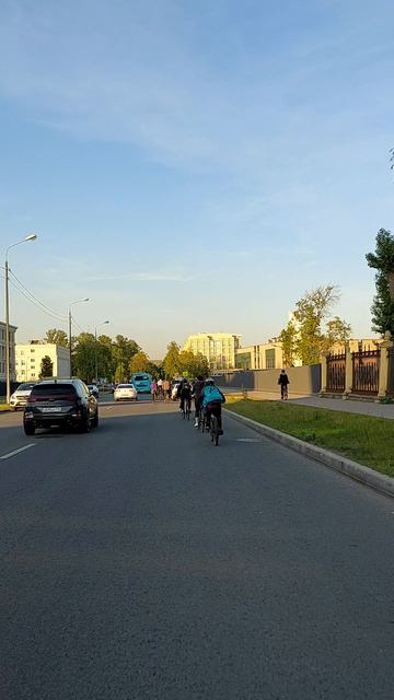 Лето 2023. Вело прогулка по городу
