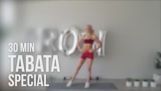 30 MIN TABATA HIIT- SPECIAL - ANNA