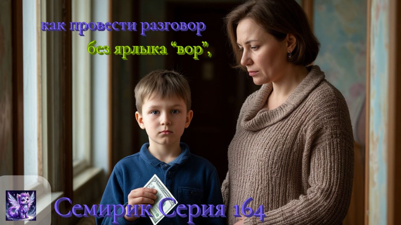 РЕБЁНОК ВОРУЕТ ДЕНЬГИ ДОМА СЕРИЯ 164 ЧТО ДЕЛАТЬ