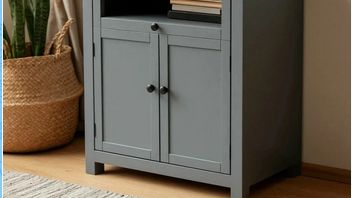 Шкаф-пенал напольный с дверками и ящиками.Распаковка и сборка.