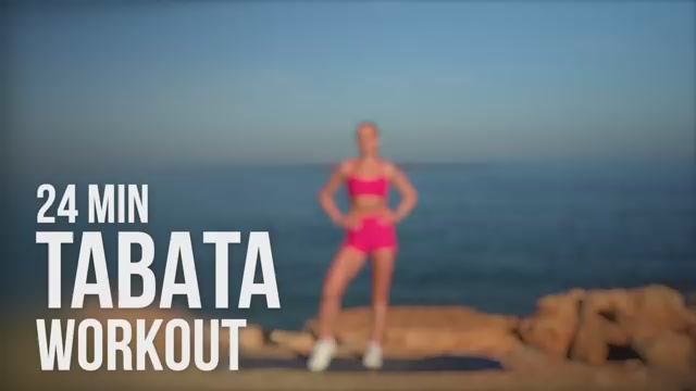 24 MIN KILLER TABATA Workout - ANNA