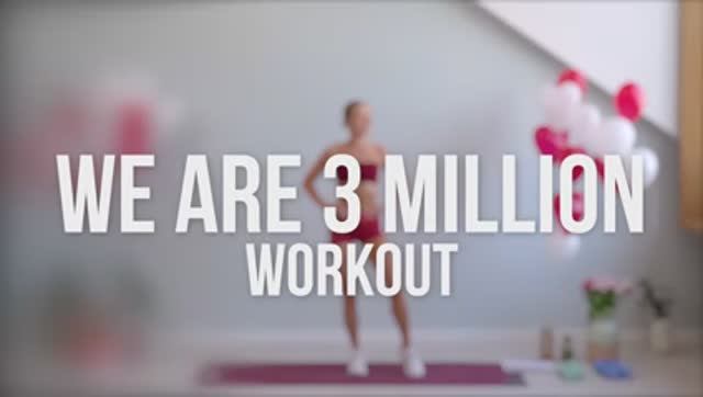 3 MILLION - SPECIAL - FULL BODY WORKOUT - ANNA