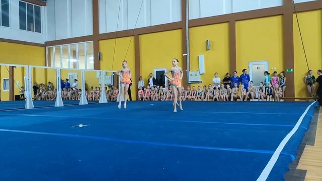 ТР 2 юношеский разряд, Елина - Подколзина - Пономарева, КРОО ФСА, Комбинированное упражнение