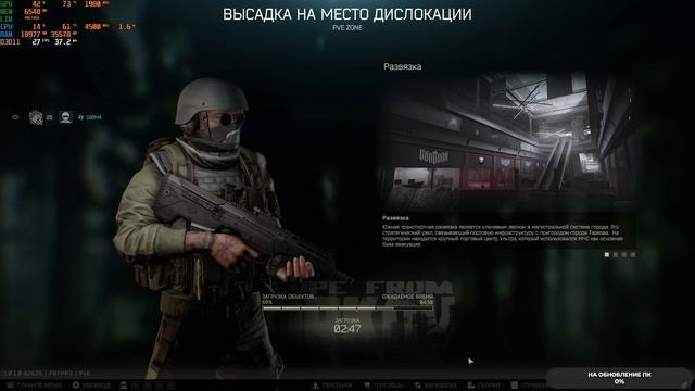 [pve/pvp] Escape from Tarkov изучаем