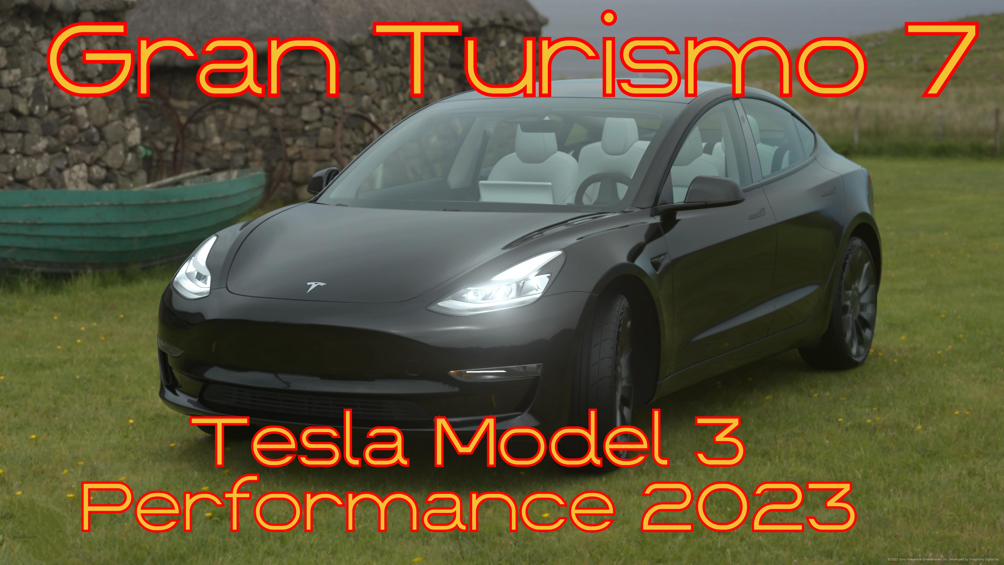 Tesla Model 3 Performance 2023 — новейшие достижения электрокаров в мире Gran Turismo 7 🌍⚡️