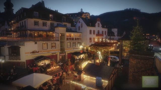 Кохем, Германия 🎄Прогулка по Рождественскому рынку