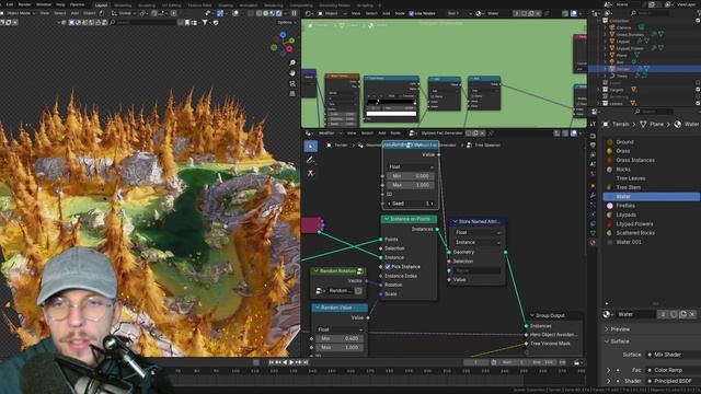 Procedural Stylized Worlds in Blender - Module 4_1_FinishingTouches