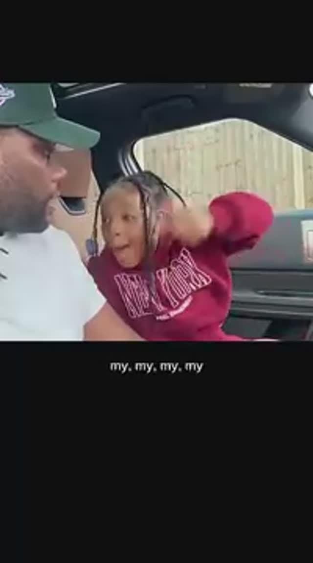 Mali & Dad #singing #fatherdaughter #mchammer #ucanttouchthis #thekabsfamily #kids #coversong #90s