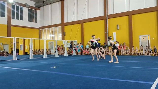 ТР 2 юн. разряд, Исаченко - Татаренцева - Шутрова, ДЮСШ г. Гвардейск, Комбинированное упражнение