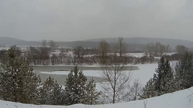 Вид на реку Уфа и Соколовский камень