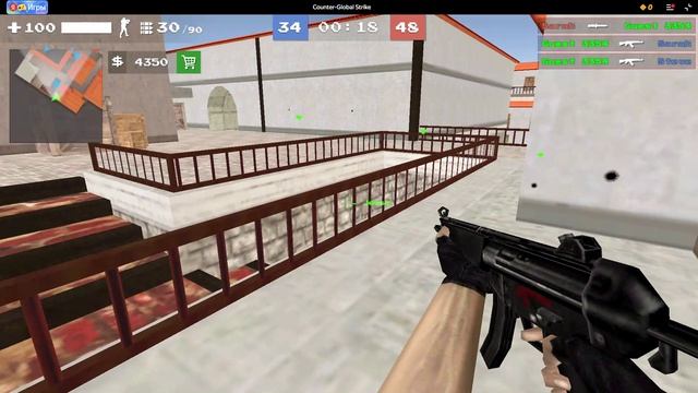 Снова играем в офигенный шутер Counter-Global Strike