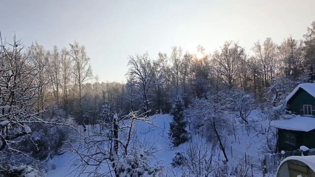 Мороз и солнце...и банька