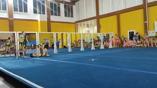 ТР 2 юношеский разряд, Хаданова - Павловская - Циммирман, ШСА «ОСЬ», Комбинированное упражнение