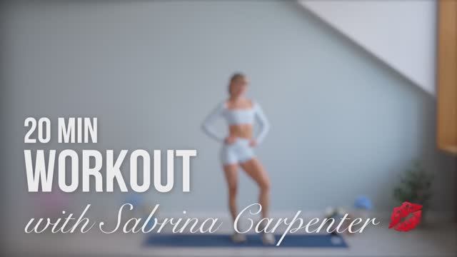 20 MIN SABRINA CARPENTER HIIT to the Beat ｜ Full Body Home Workout, No Equipment.mp4