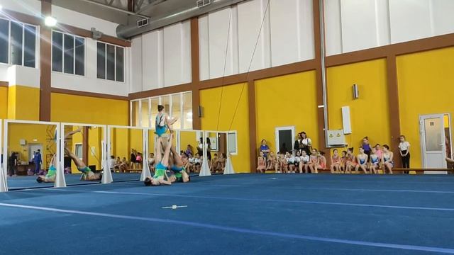 ТР 1 юношеский разряд, Борецкая - Аврина - Тараканова, МАУДО ДТДиМ, Комбинированное упражнение