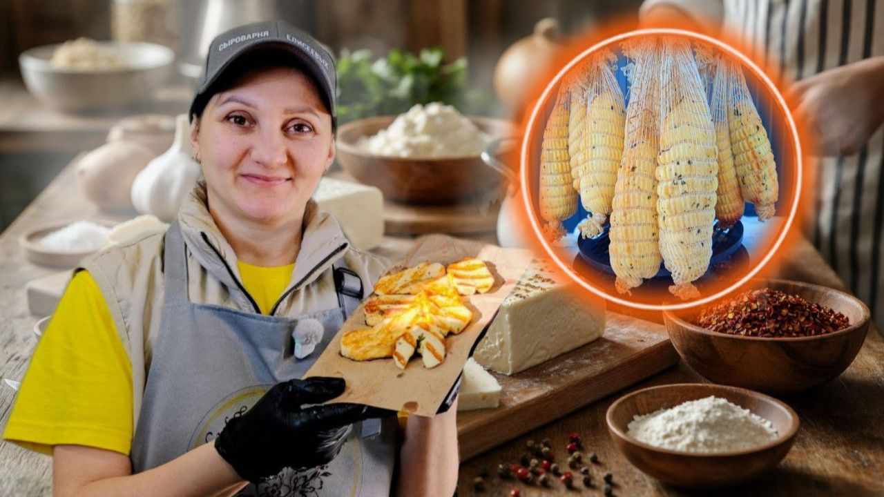 Как сделать Сыр Халуми горячего копчения: полный рецепт дома от Сыроваров Елисеевых