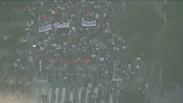 Новая волна протестов в США против действий ICE