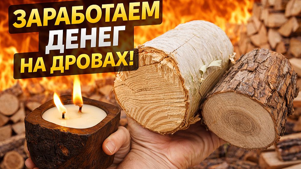 Деньги под ногами! Заработаем на дровах!