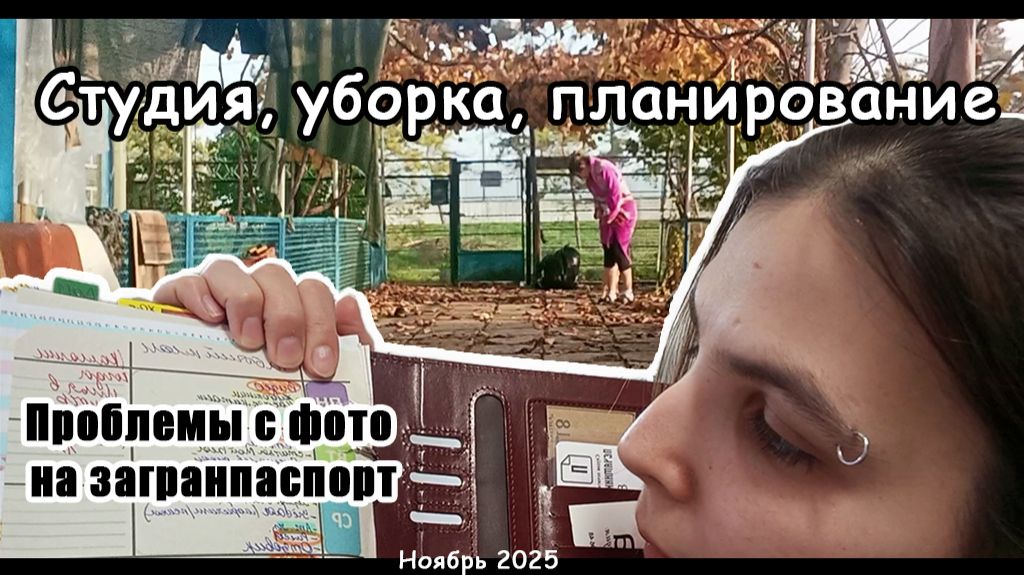 Ноябрь 2025, работаем, убираемся, планируем