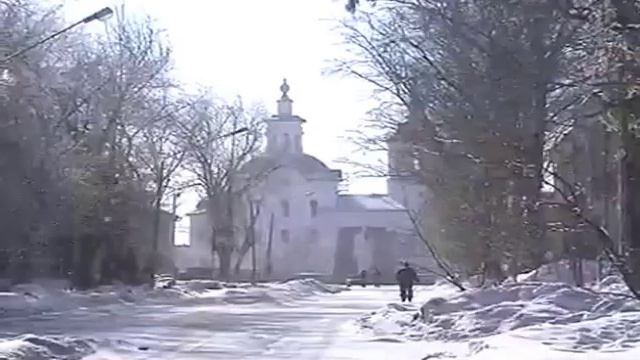 Ишим в нулевые. Зимний день.