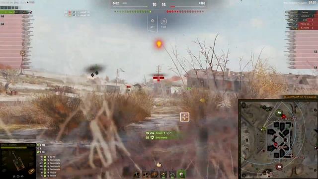 [Fermani wot] STRV 107-12 ● Куда он пропал? - он уже сзади. Болела вся команда