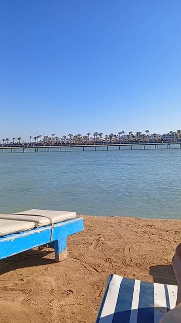 Хургада зимой, пляж Захабия