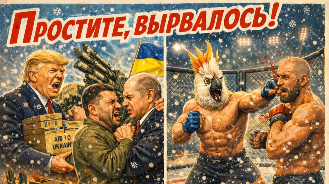 12.01.26 | "Простите, вырвалось!" №328 | G7 переносят из-за боя ММА?| Поставки Украине| Террор 404-й