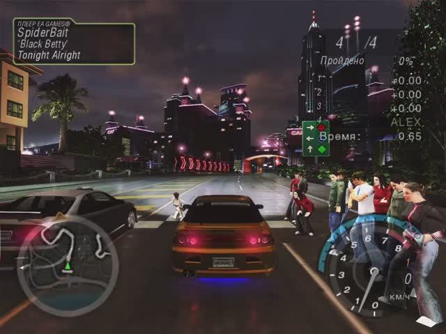Need For Speed Underground 2. Гонка 14