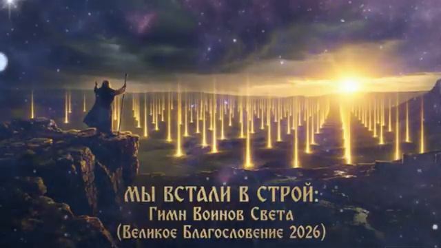 Всем воинам и работникам Света посвящается!