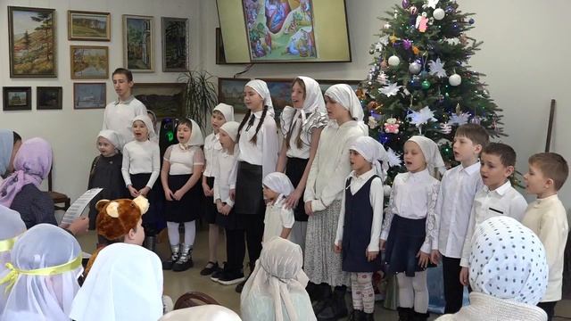 Выступление воскресной школы храма Рождества Христова