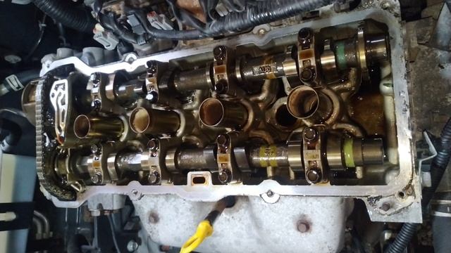 Замена прокладок крышки