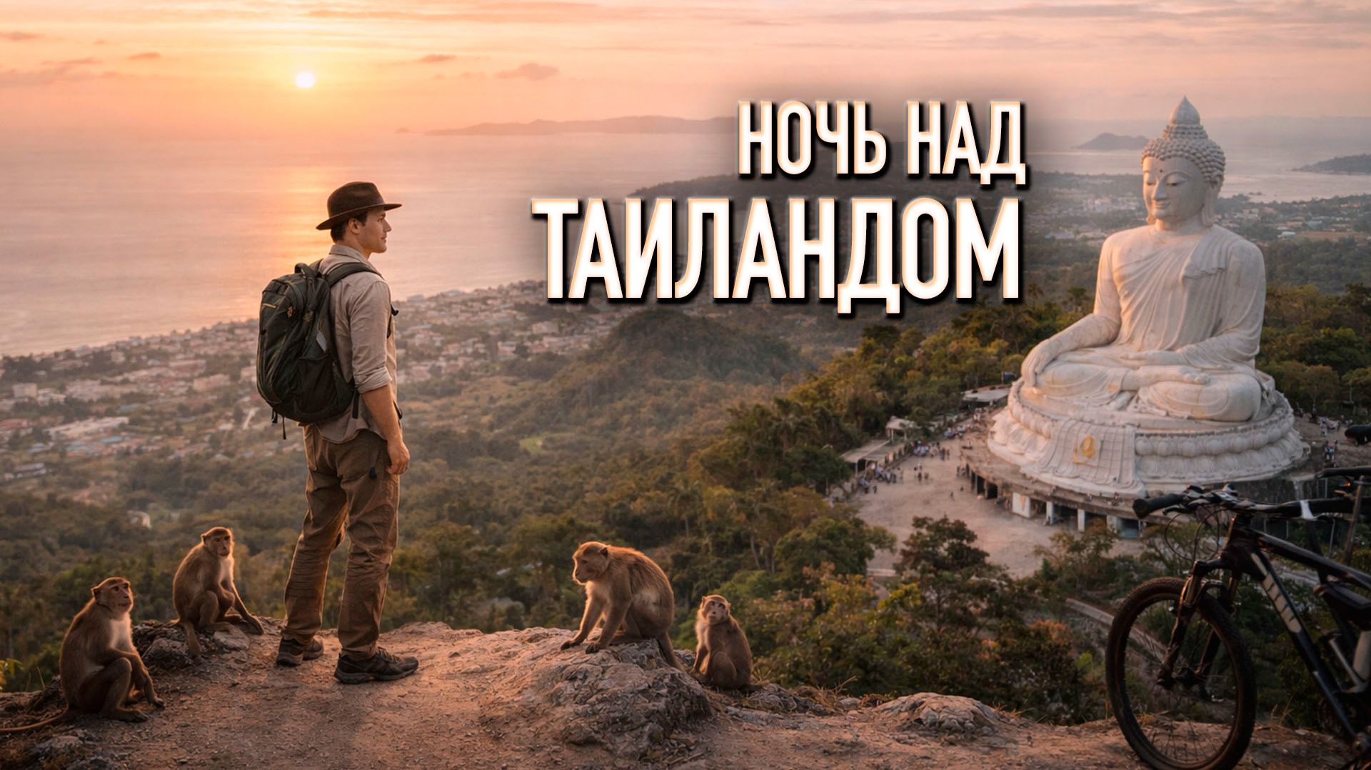 Ночёвка на горе Будды в Таиланде | Путь на велосипеде