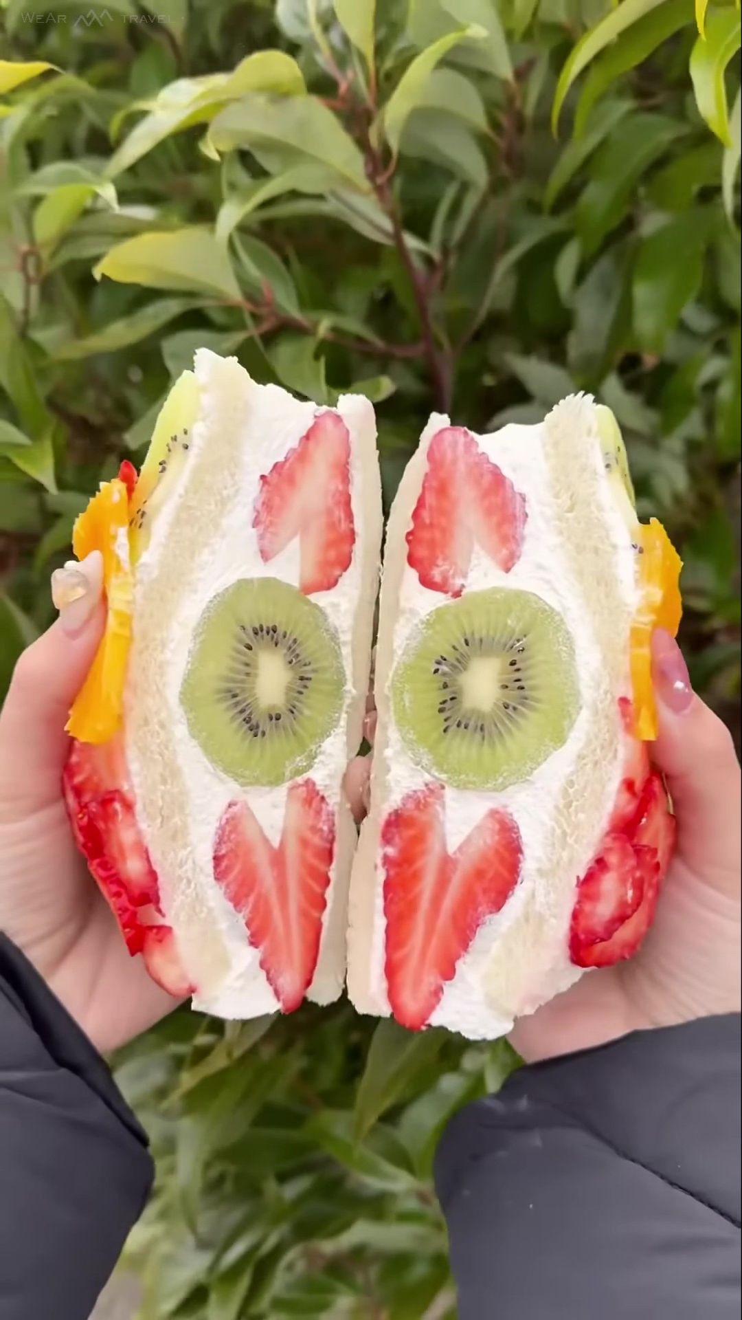 Фруктовый сэндвич🍓