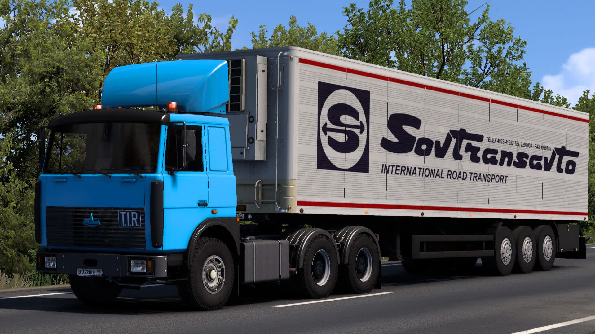 509 / ЕTS 1.57 / MAZ 6422 / Из Мариуполя в Бердянск в поисках груза.