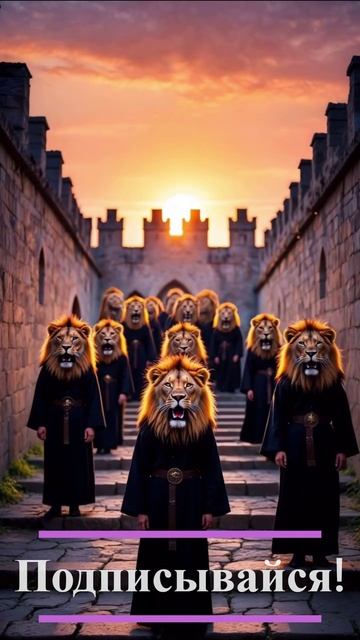 Львы мультфильм