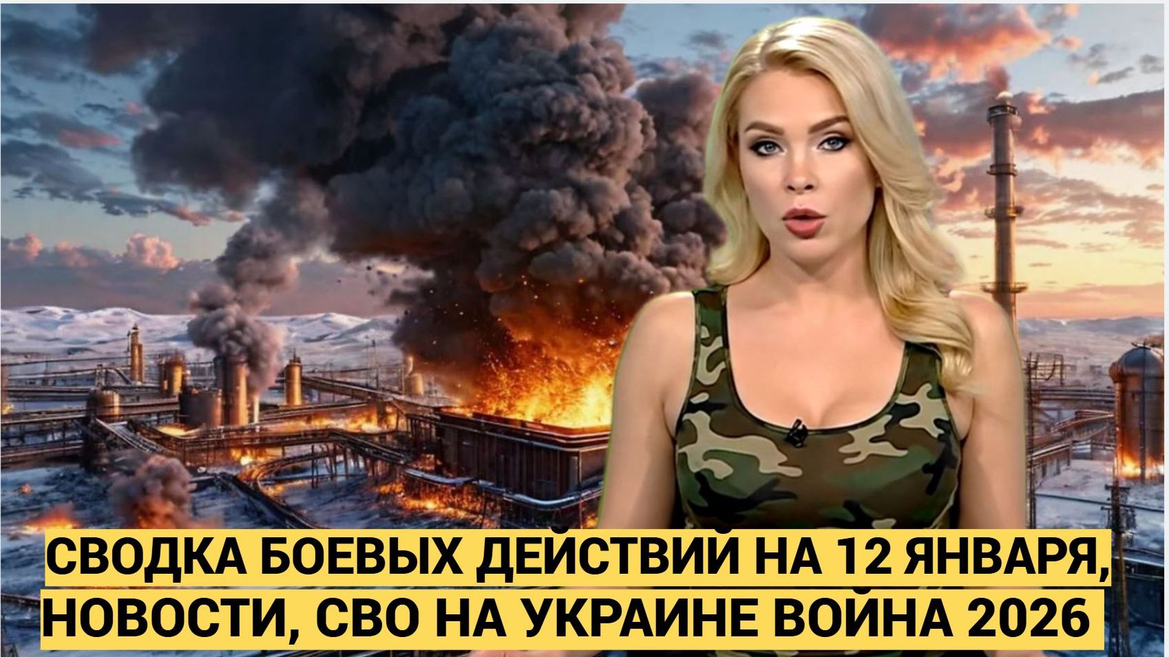 СВОДКА БОЕВЫХ ДЕЙСТВИЙ НА 12 ЯНВАРЯ, КАРТА СВО, НОВОСТИ, СВО НА УКРАИНЕ ВОЙНА 2026 ЮРИЙ ПОДОЛЯКА ...