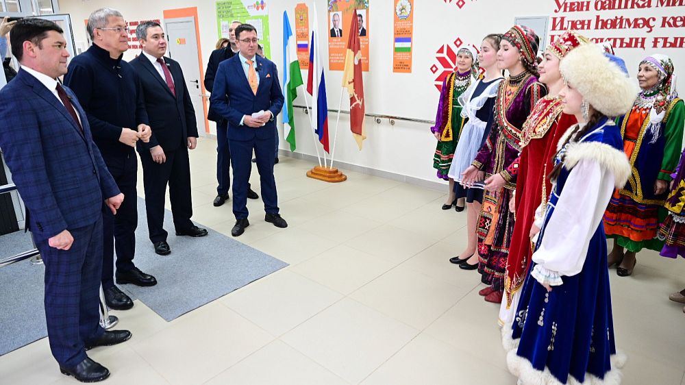 Татышлинский район. Полилингвальная школа, Удмуртский историко-культурный центр. Декабрь 2025 г.