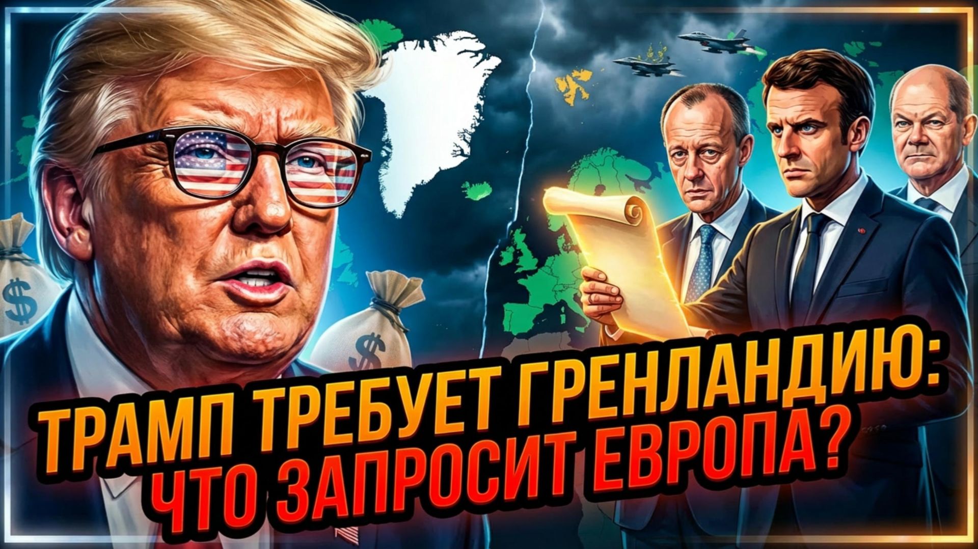 🗺️ Себастиан Сас | Зелёная сделка: чего требует Европа за Гренландию для Трампа