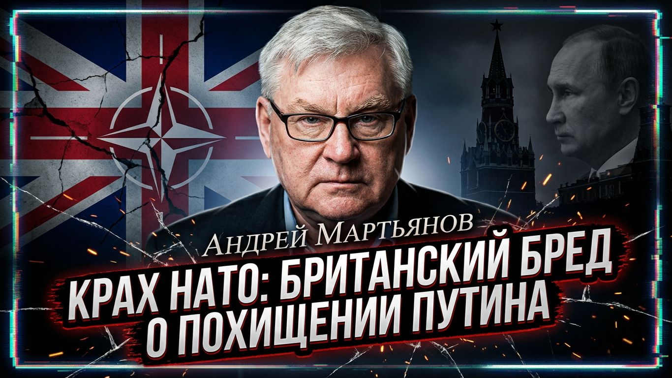 ⚠️🤯Андрей Мартьянов | Британские фантазии о похищении Путина и разложение Альянса