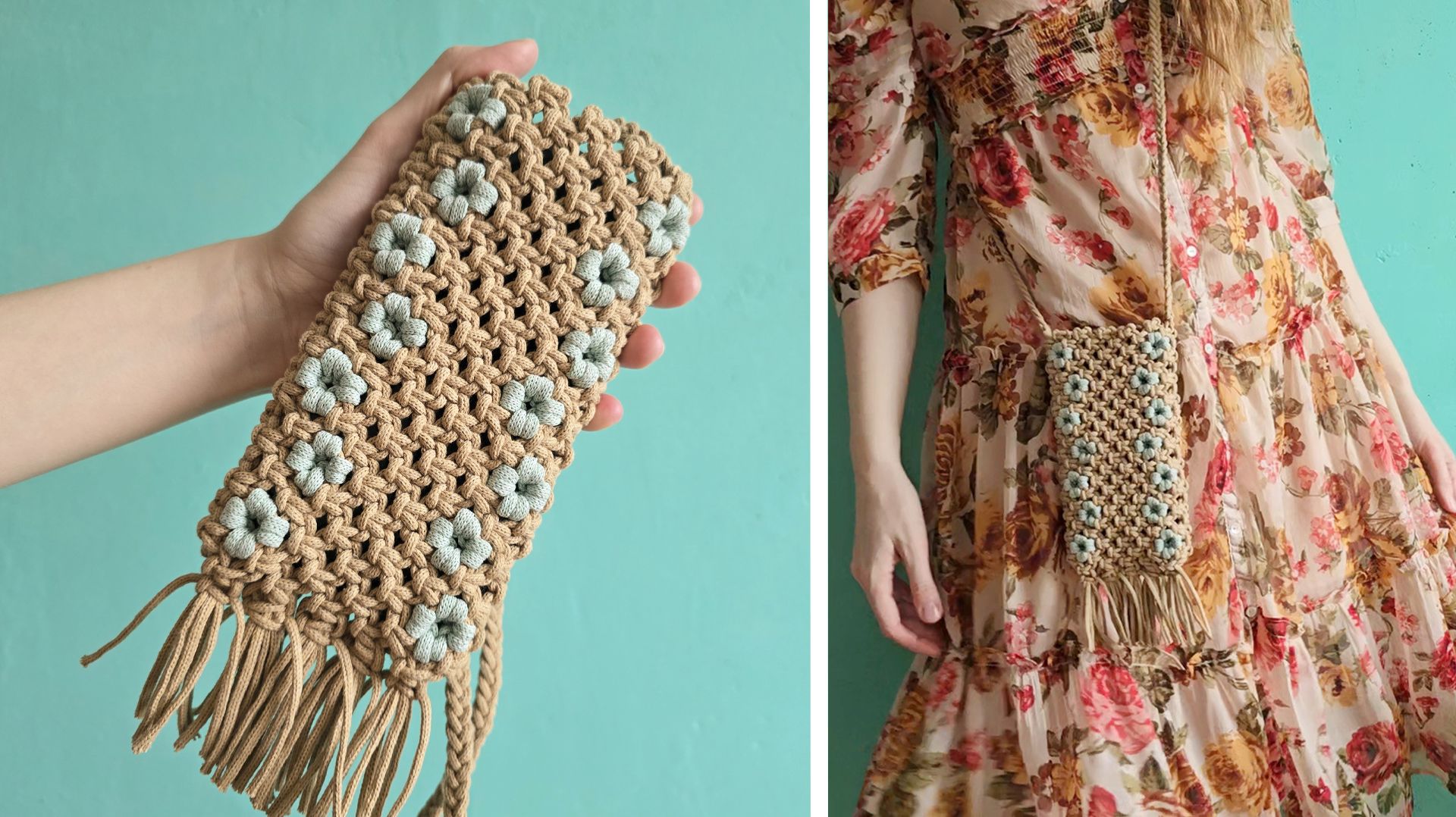 ЧЕХОЛ ДЛЯ ТЕЛЕФОНА🌸 | Макраме мастер-класс