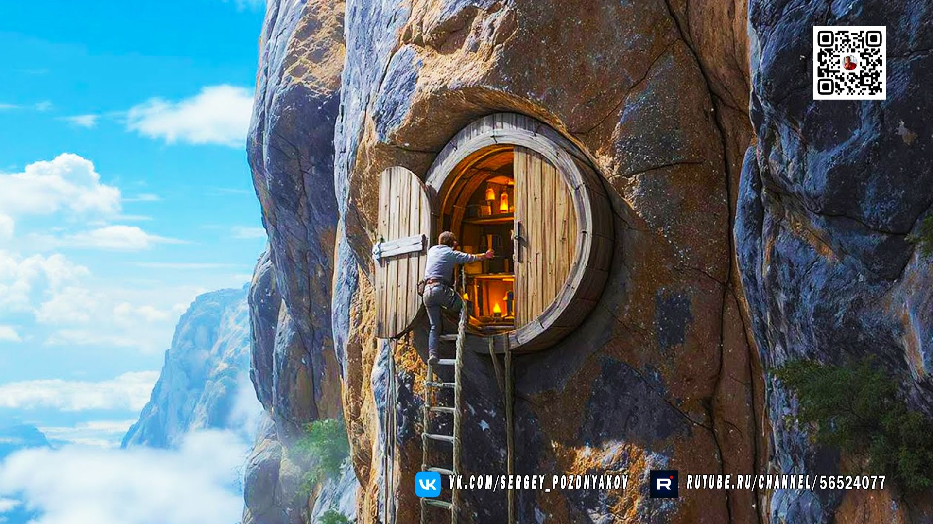 Я построил Скрытое Убежище в Скале с Подогреваемой Кроватью – Здесь Меня Никто Не Найдёт!