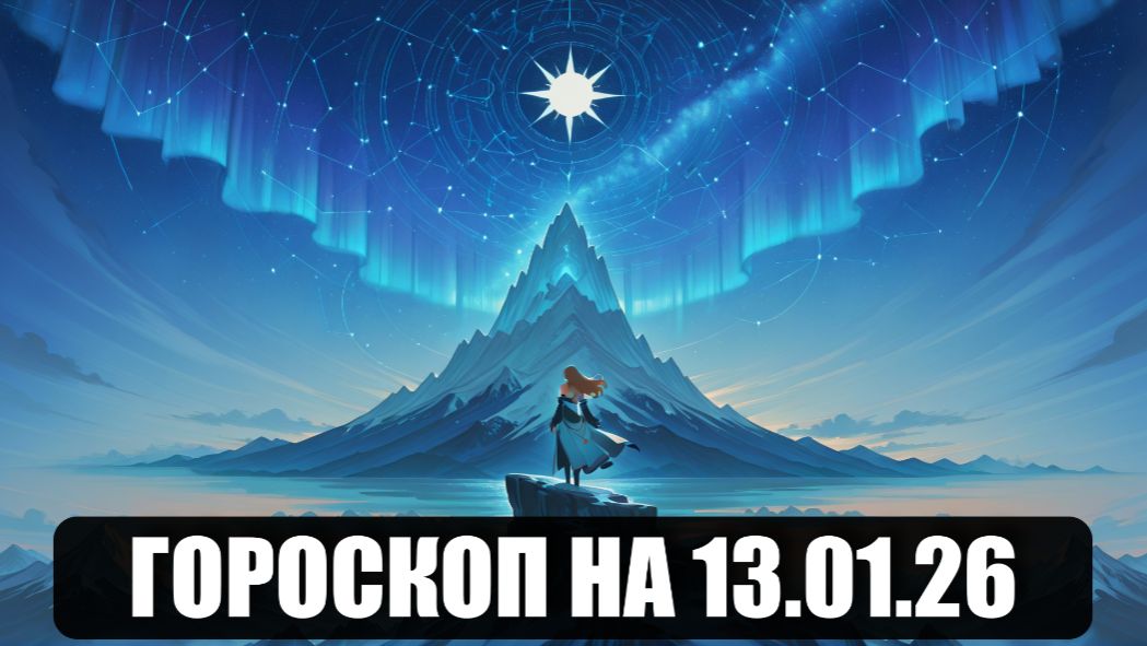 Гороскоп на 13 января 2026